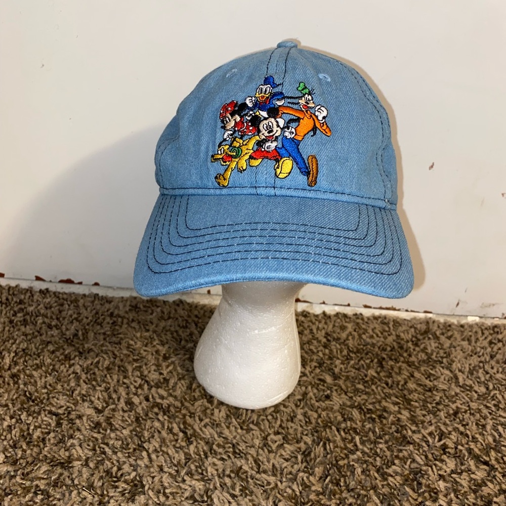 Vintage Disney Hat Cap Goofy Donald Duck Mickey Minni… - Gem